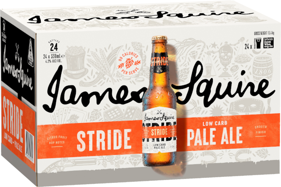 James Squire Stride 330ml Bottle – Jim’s Cellars