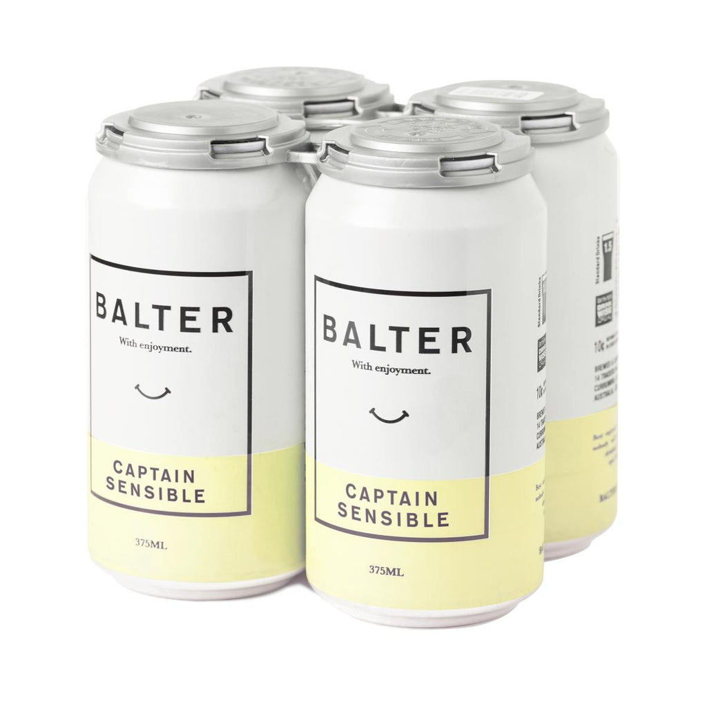 Balter Captain Sensible 16 X 375ml Cans $54 – Jim’s Cellars