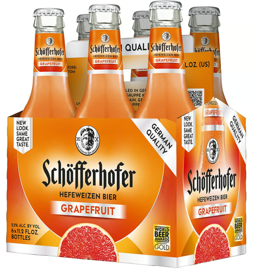 Schofferhofer Grapefruit Hefeweizen Bier 24 x 330ml – Jim’s Cellars