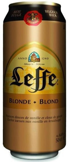 Buy Leffe Blonde Cans 24 x 500ml $124 – Jim’s Cellars