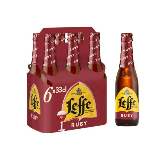 Leffe Ruby - 24 x 330ml Bottles $98 – Jim’s Cellars