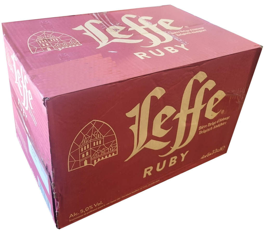 Leffe Ruby - 24 x 330ml Bottles $98 – Jim’s Cellars