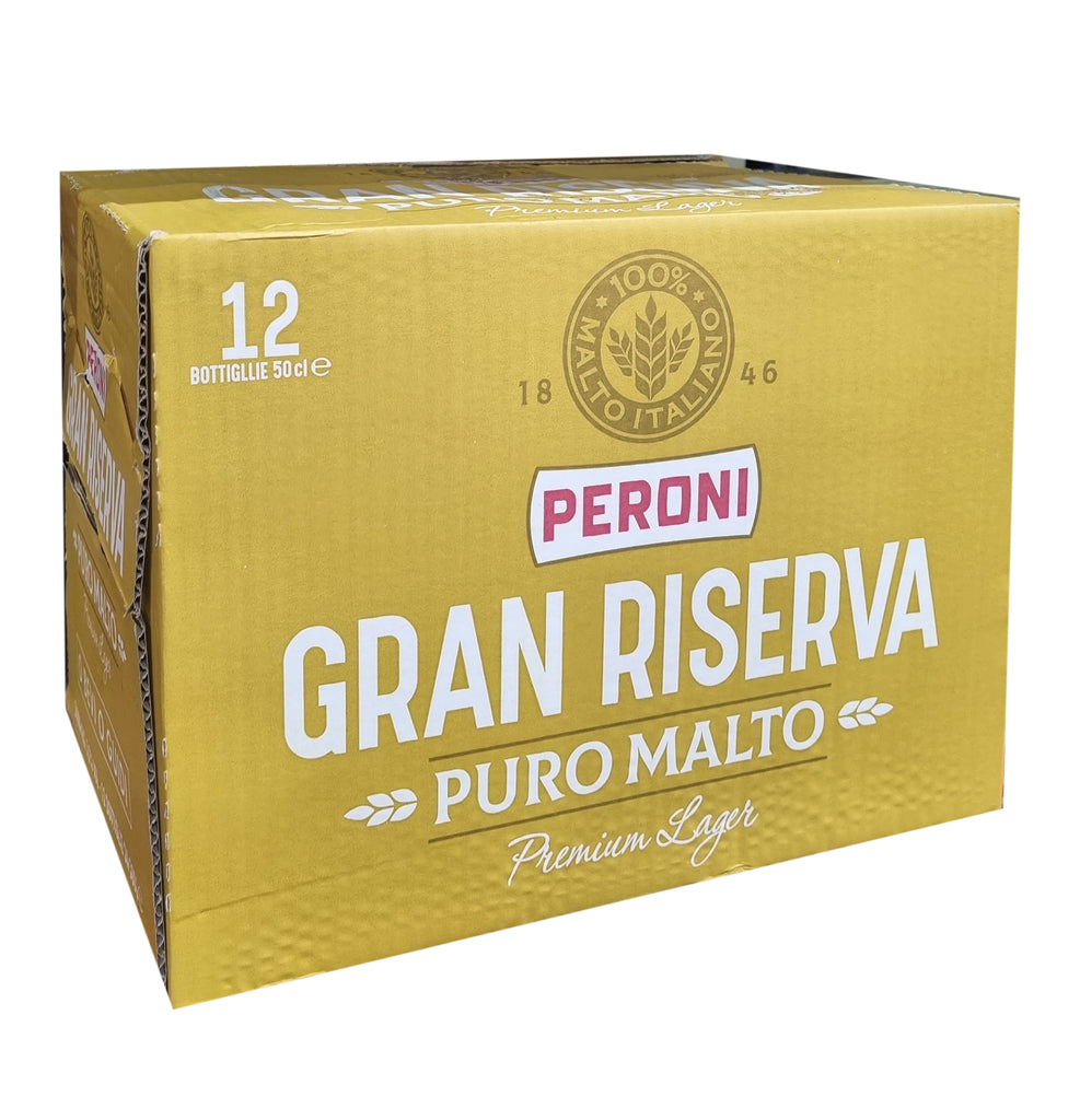 Peroni Gran Riserva Puro Malto Case $70 – Jim’s Cellars