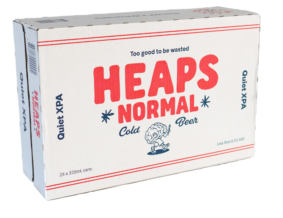 Heaps Normal Quiet XPA 24 x 355ml Cans – Jim’s Cellars