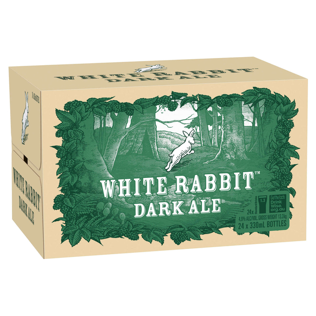 White Rabbit Dark Ale 24 x 330ml @ $80 – Jim’s Cellars